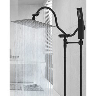 Matte Black Shower Heads You'll Love | Wayfair