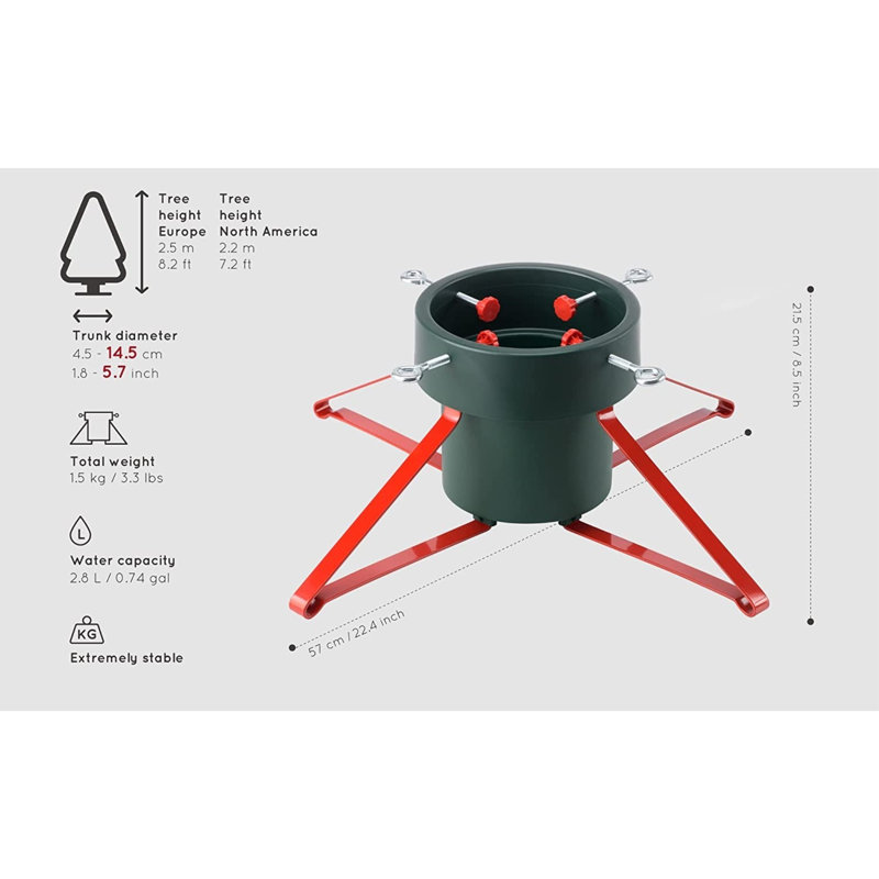 Tree Nest Trendy Christmas Live Tree Stand | Wayfair