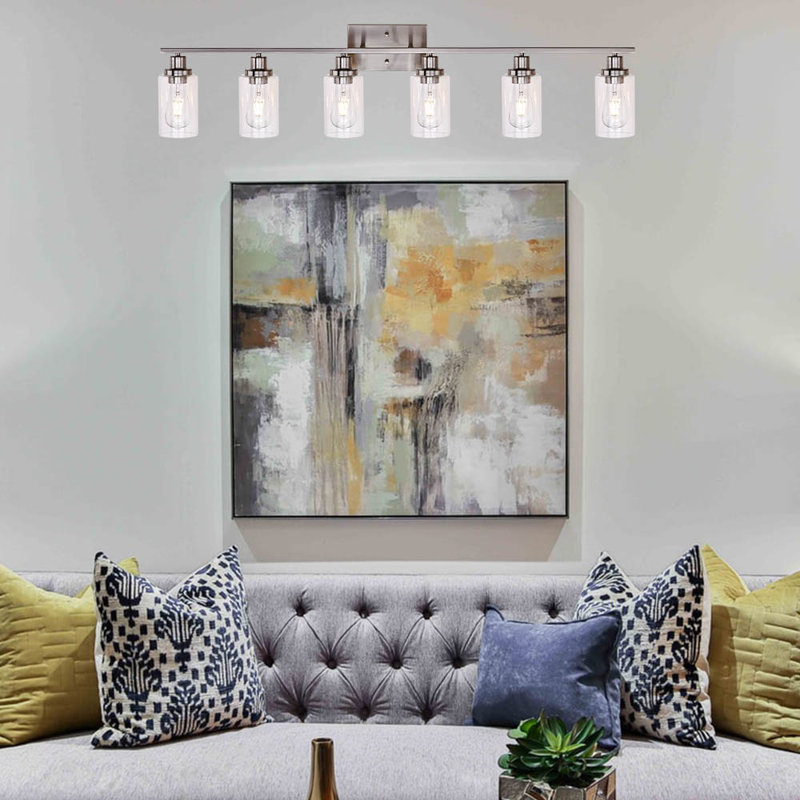 Longshore Tides Edmond 6-Light Dimmable Vanity Light & Reviews | Wayfair