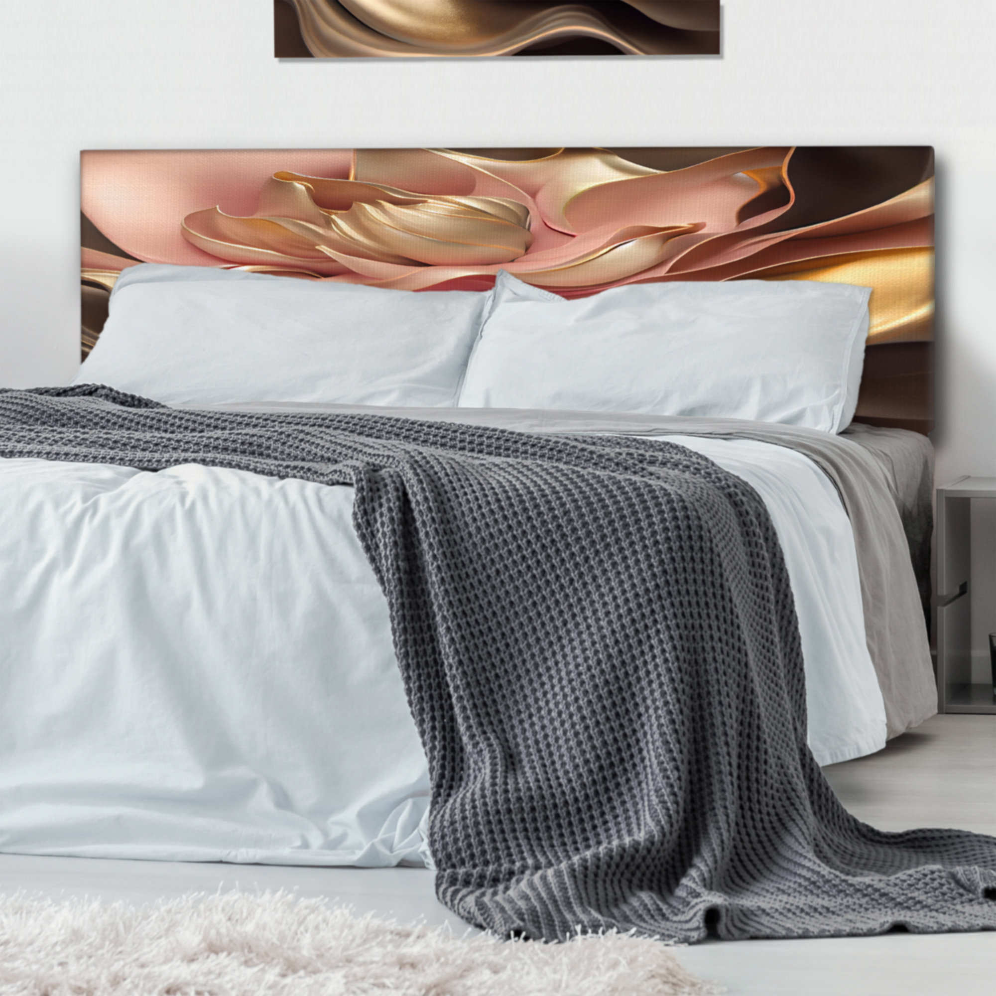 Mercer41 Kanasia - Floral Upholstery Panel Headboard | Wayfair