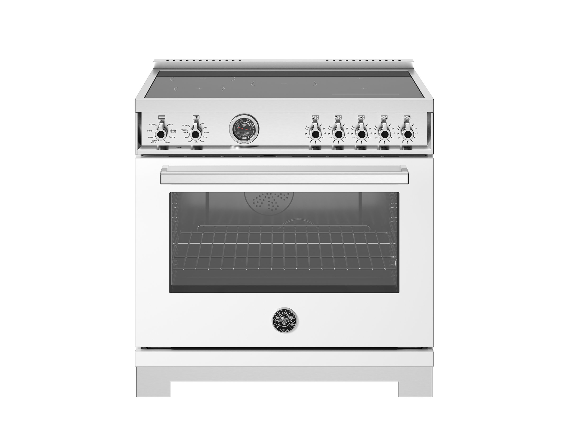 Bertazzoni Professional Series Induction Range 36" - 5 Heating Zones ...