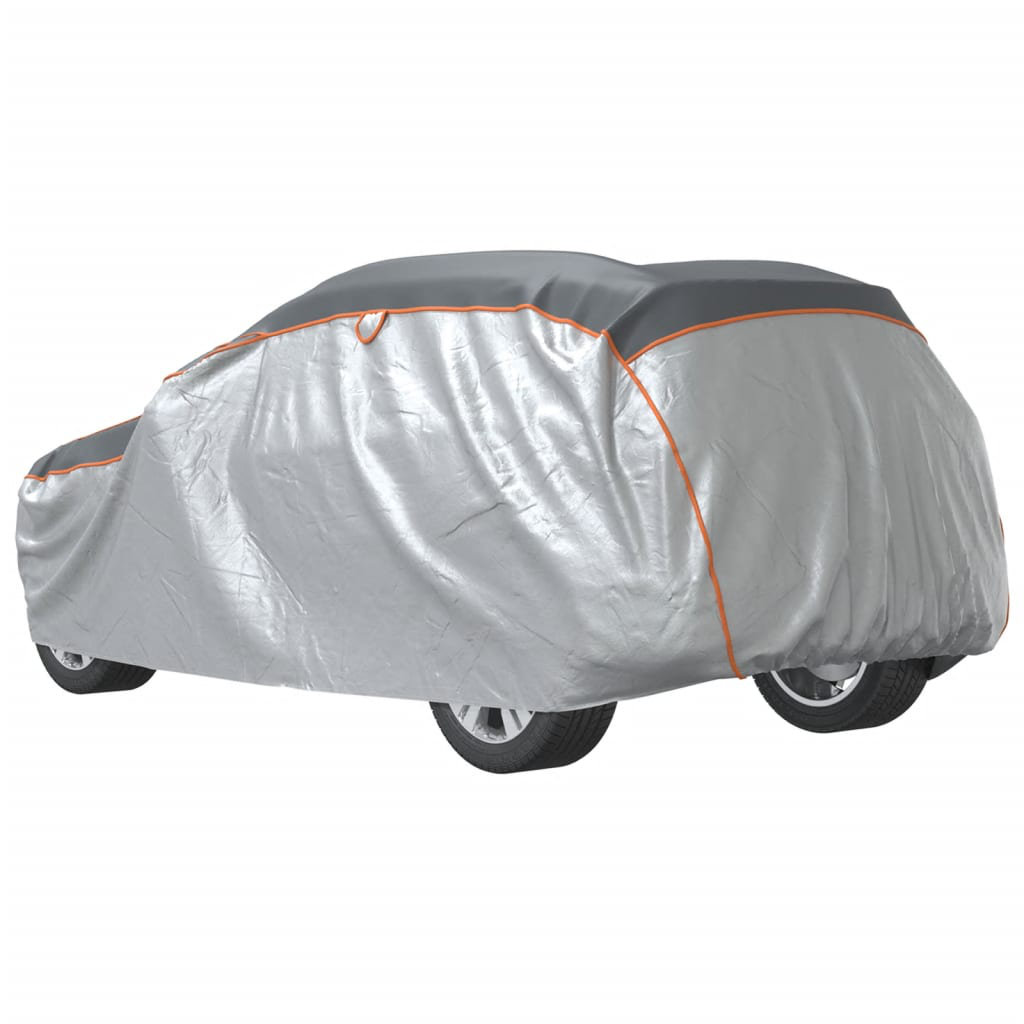 Vidaxl Car Cover For SUV Hail Protection Full Silver | Wayfair