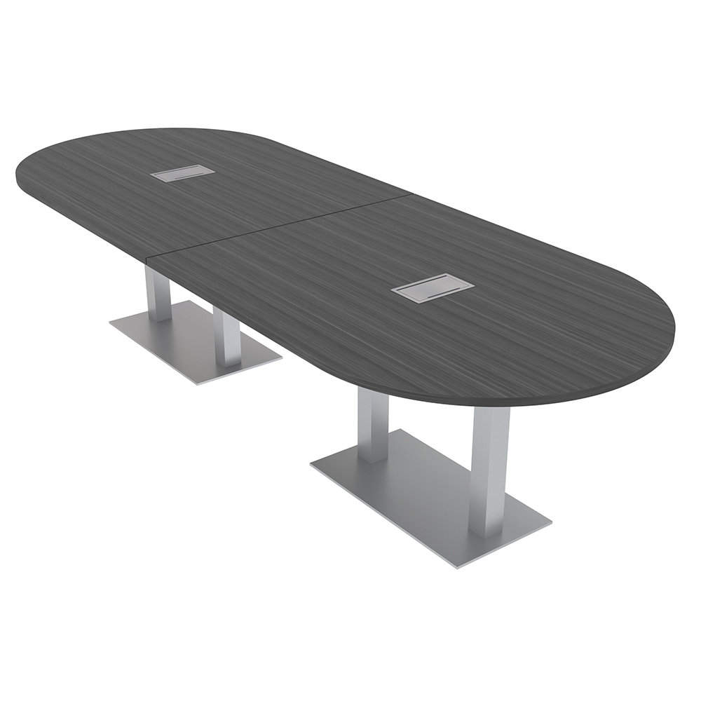 Skutchi Designs, Inc. 10 Person Modular Conference Table with Double ...
