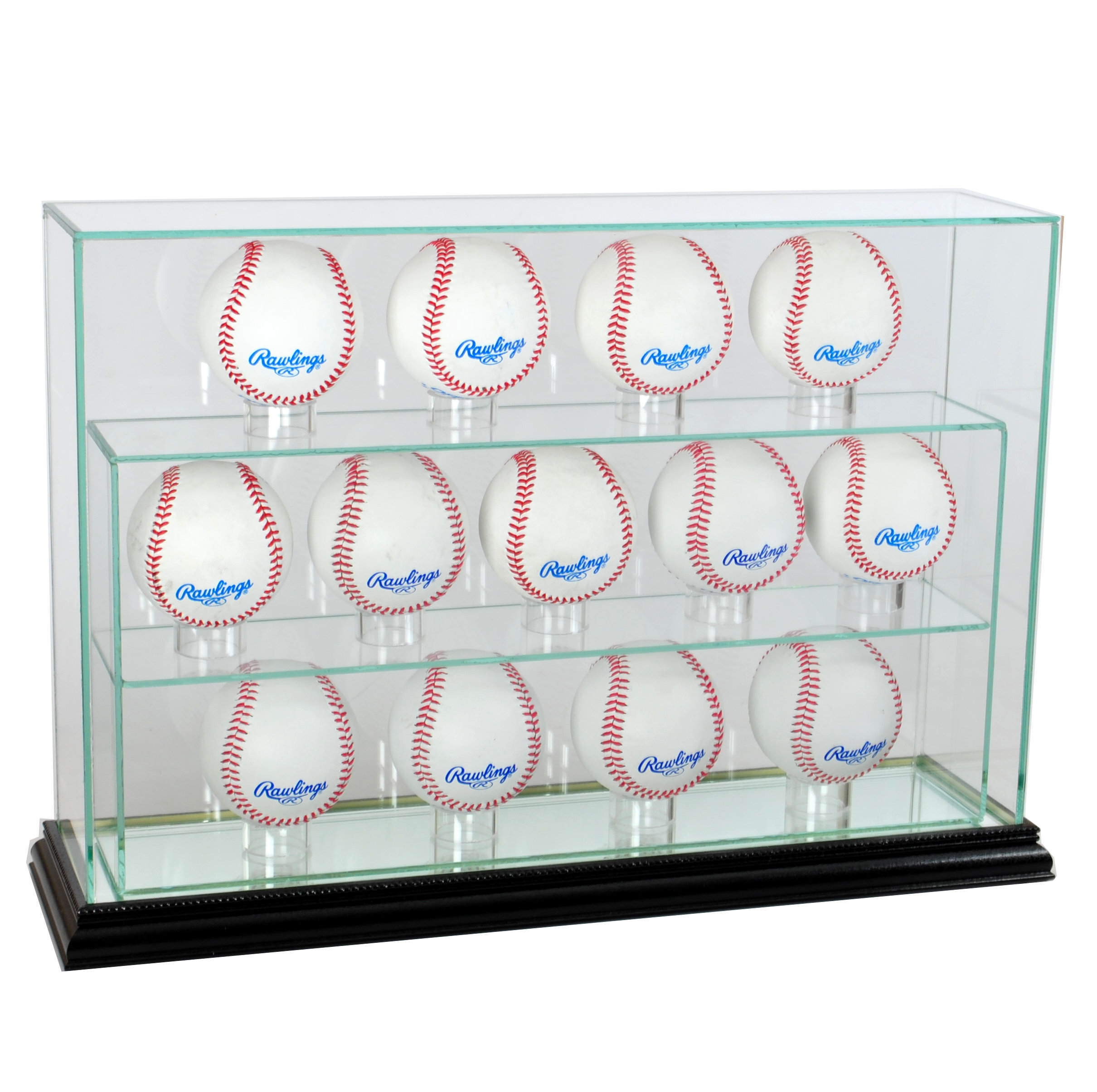 Perfect Cases and Frames Thirteen Baseball Upright Display Case | Wayfair