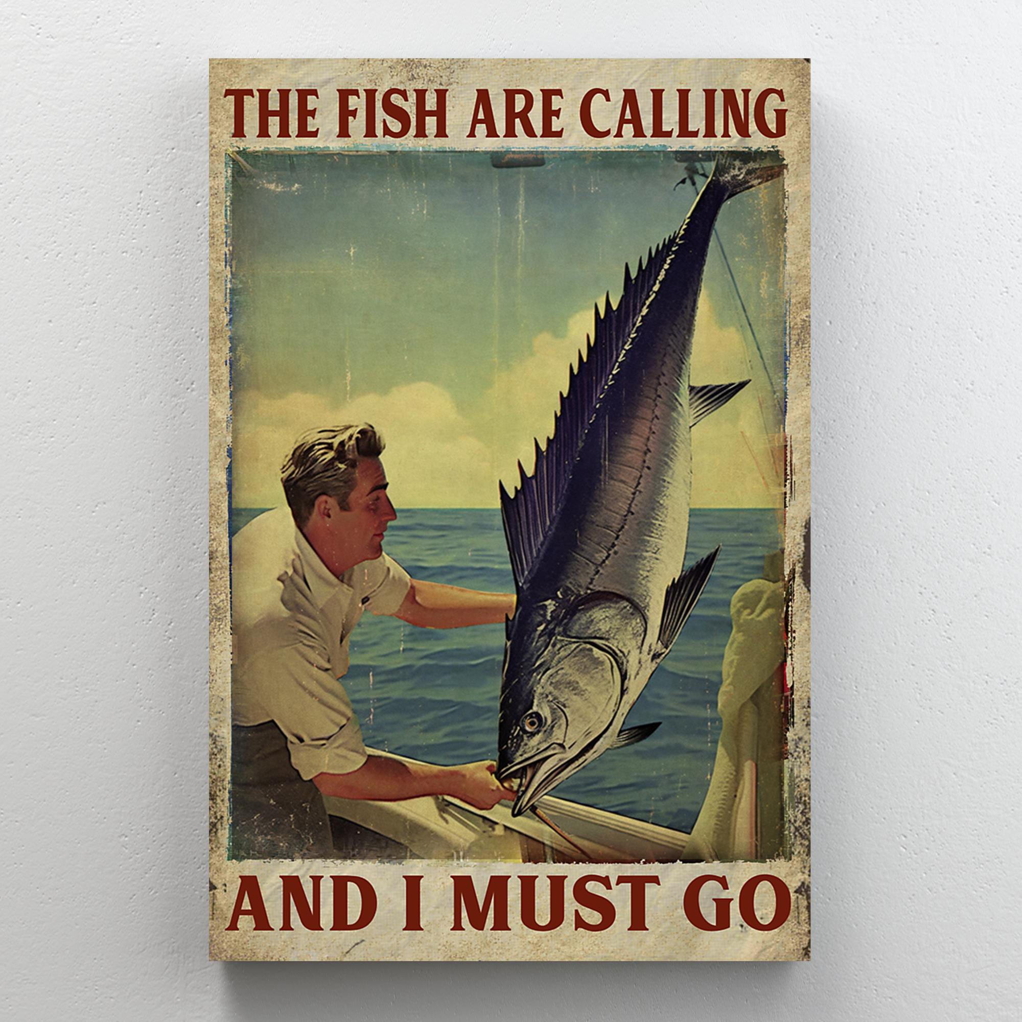 Trinx The Fish Are Calling And I Must Go - 1 Piece Recta The Fish Are ...