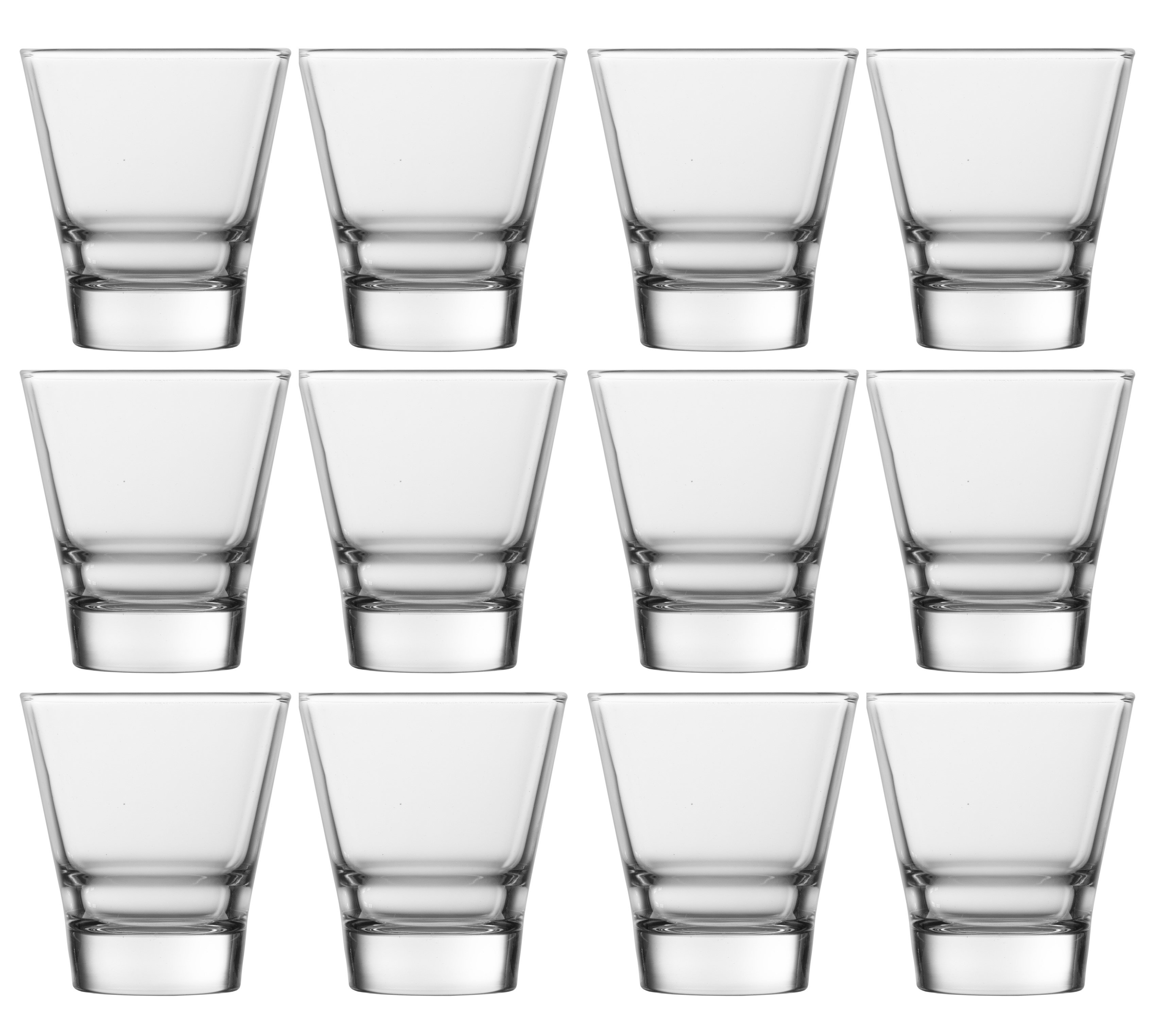 Fortessa Basics Elixir Everyday Stackable Quality Super Clear Glassware ...