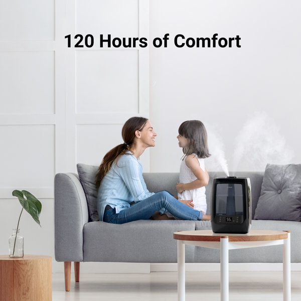 Winix L200 2 Gallon Ultrasonic Humidifier with Warm/Cool Mist ...