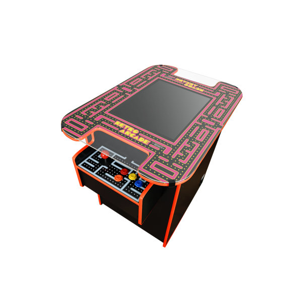 Suncoast Arcade Cocktail Arcade Machine with 19" Monitor and 60 Retro ...