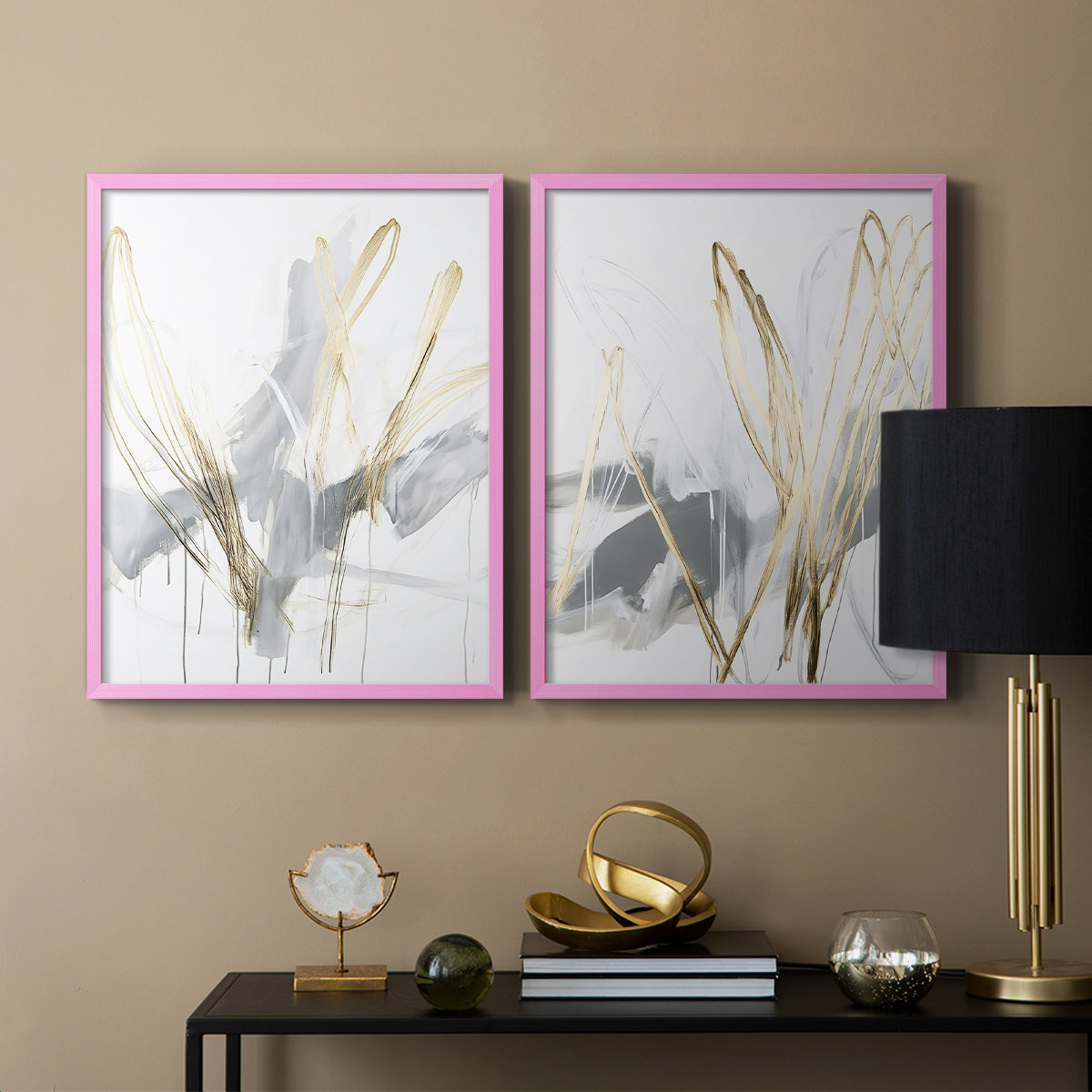 Wrought Studio™ ABSTRACT Series DCCXXIII-Premium Framed Print -Ready to ...