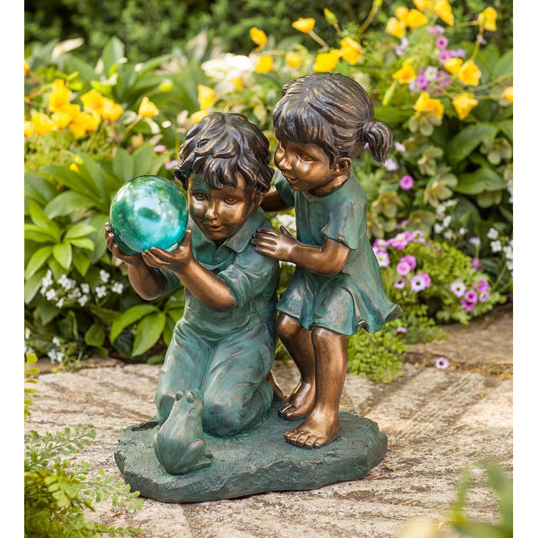 Red Barrel Studio® People Plastic Garden Statue & Reviews - Wayfair Canada