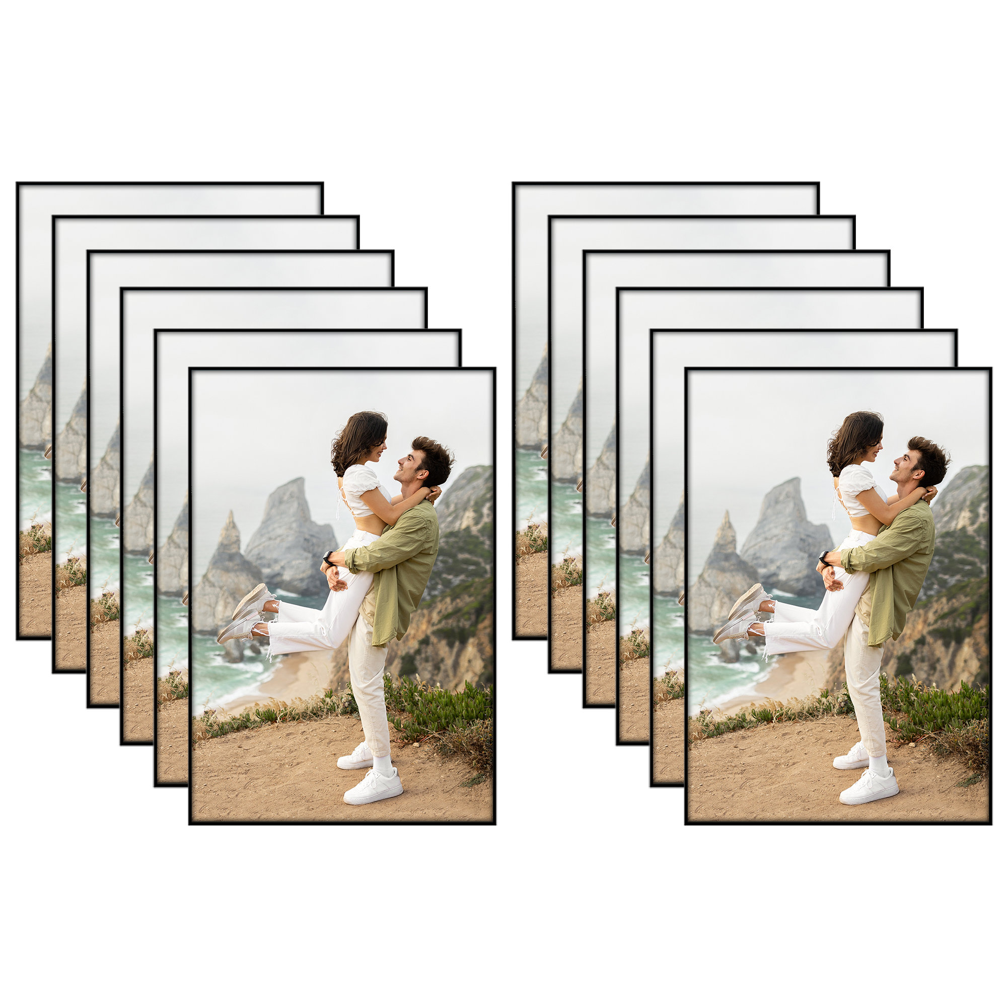 Americanflat Front Loading Picture Frame Set - Perfect For Photos And ...
