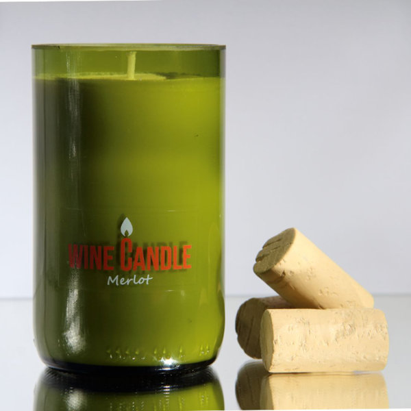 Pablo Fúster Cavestany Merlot Scented Jar Candle with Glass Holder ...