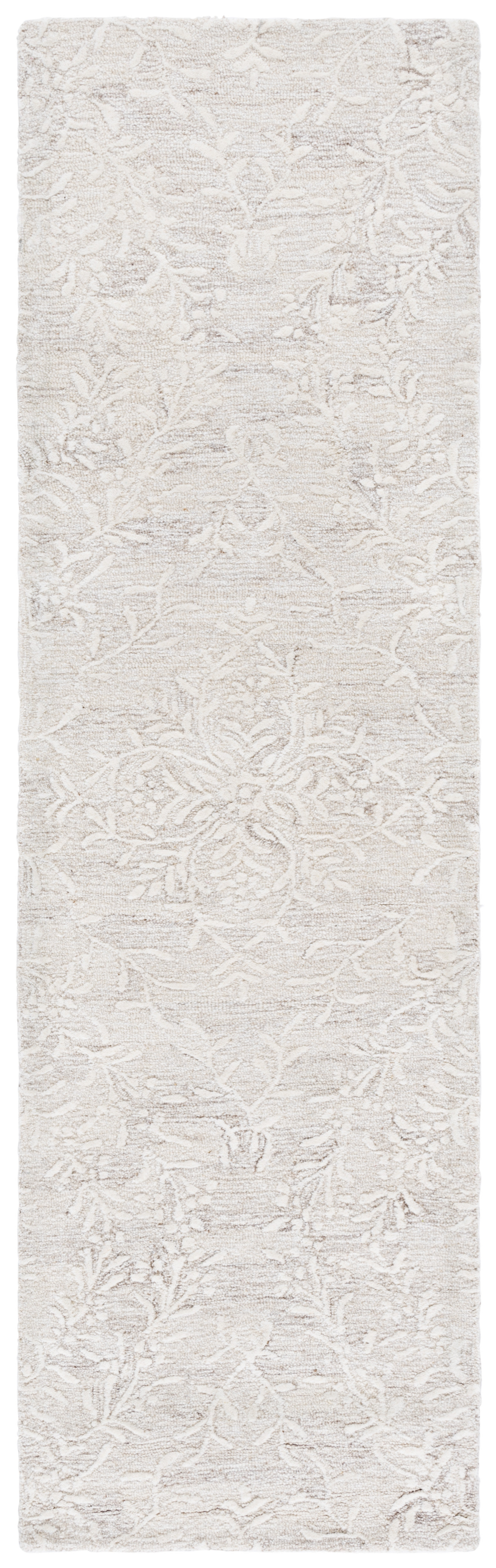 Red Barrel Studio® Pine 401 Hand Tufted Wool Pile Floral Rug | Wayfair