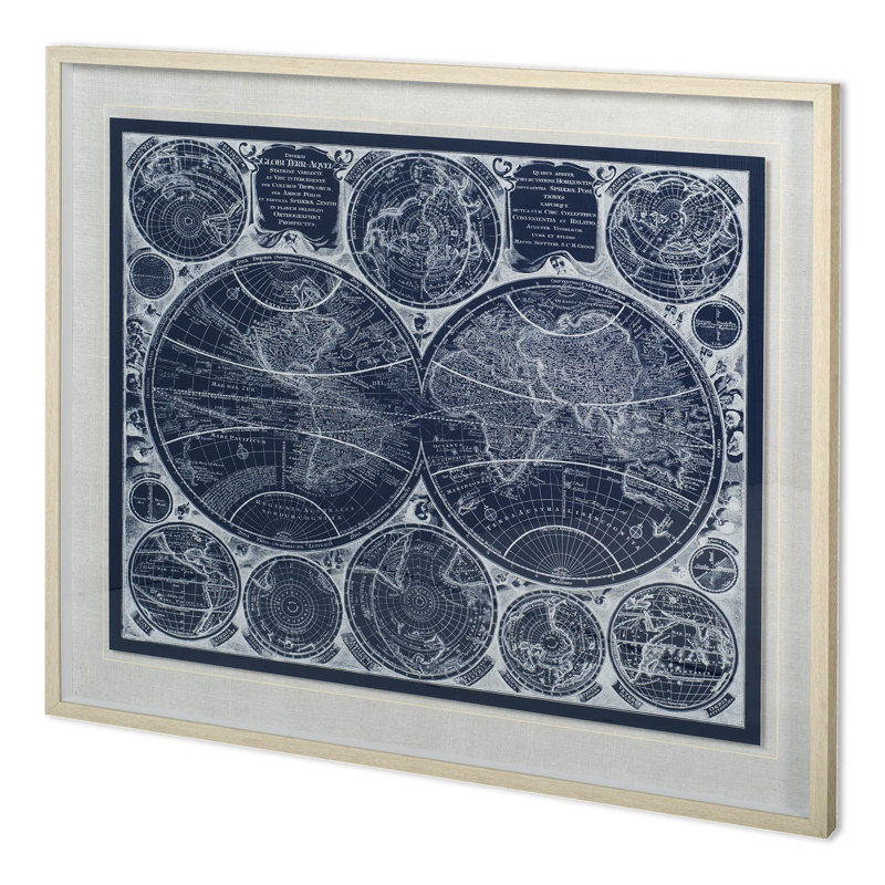 Longshore Tides Custom World Globes Blueprint | Wayfair