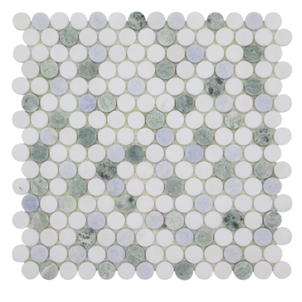 Penny Round Floor Tiles & Wall Tiles You'll Love | Wayfair