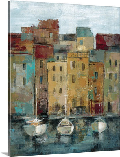Winston Porter 'Old Town Port II' by Silvia Vassileva Painting Print on ...