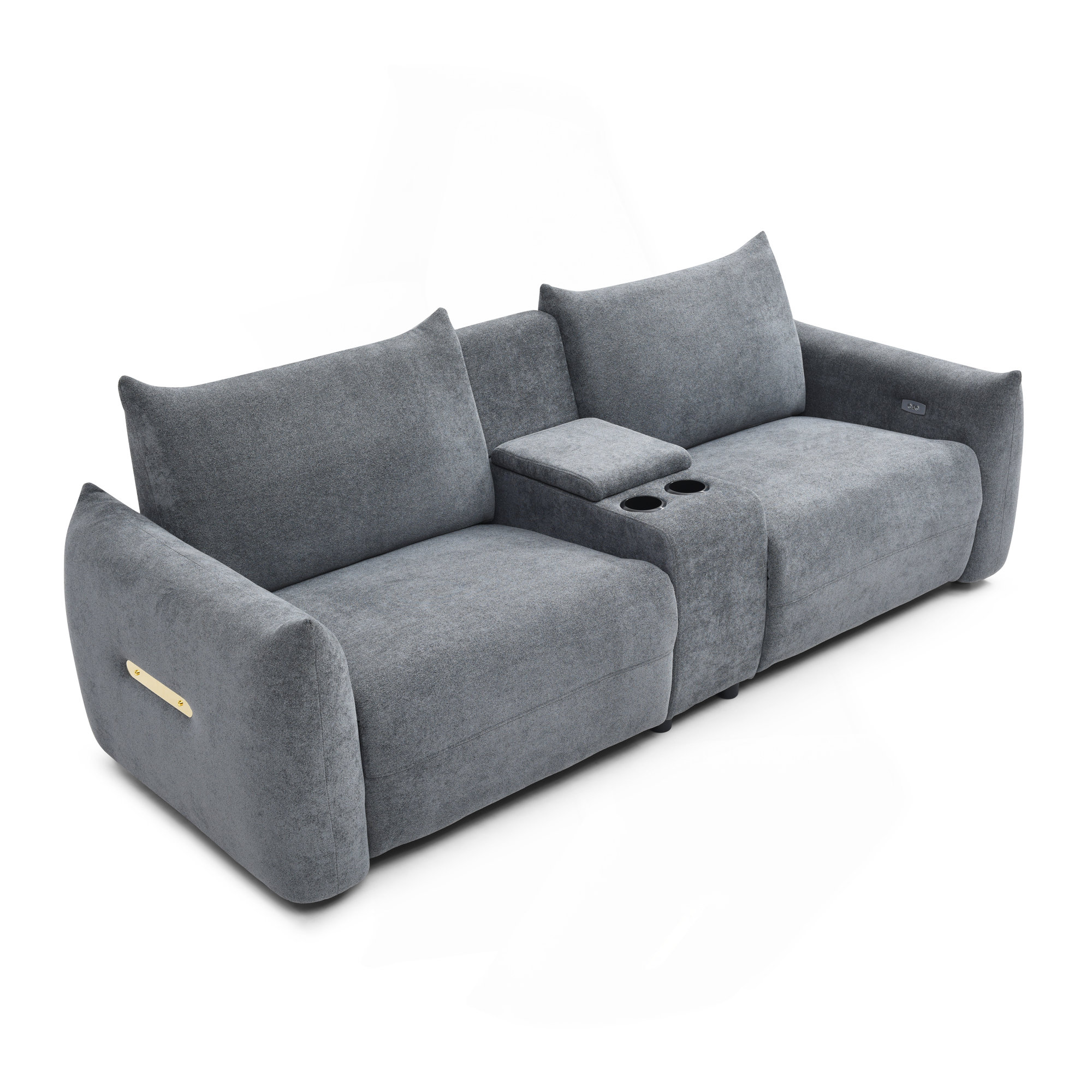 Latitude Run® Power Lift Sofa With 2 Cup Holders And Storage Box | Wayfair
