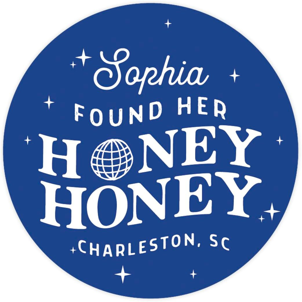 Koyal Wholesale Custom Blue Mamma Mia Bachelorette Stickers Honey Honey ...