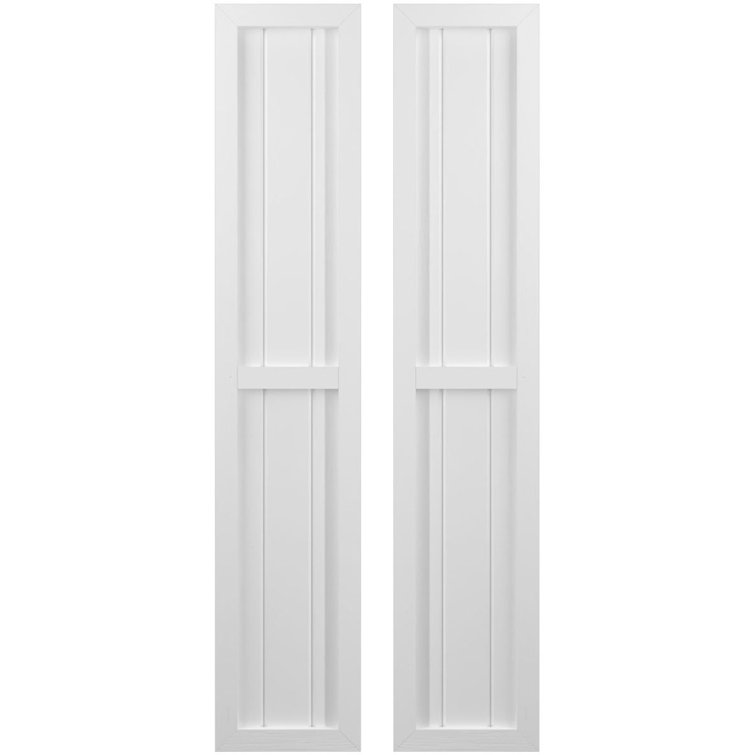 PCI Enterprises Americraft Two Equal Panel Framed Board-n-Batten ...