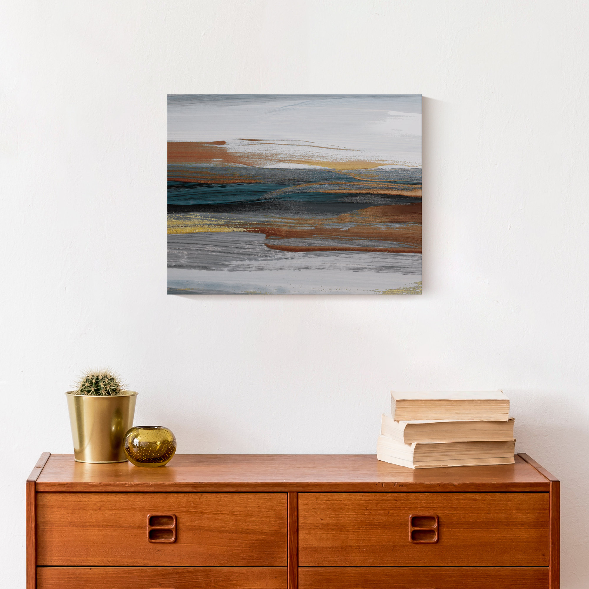 Winston Porter Rust Canvas Print | Wayfair