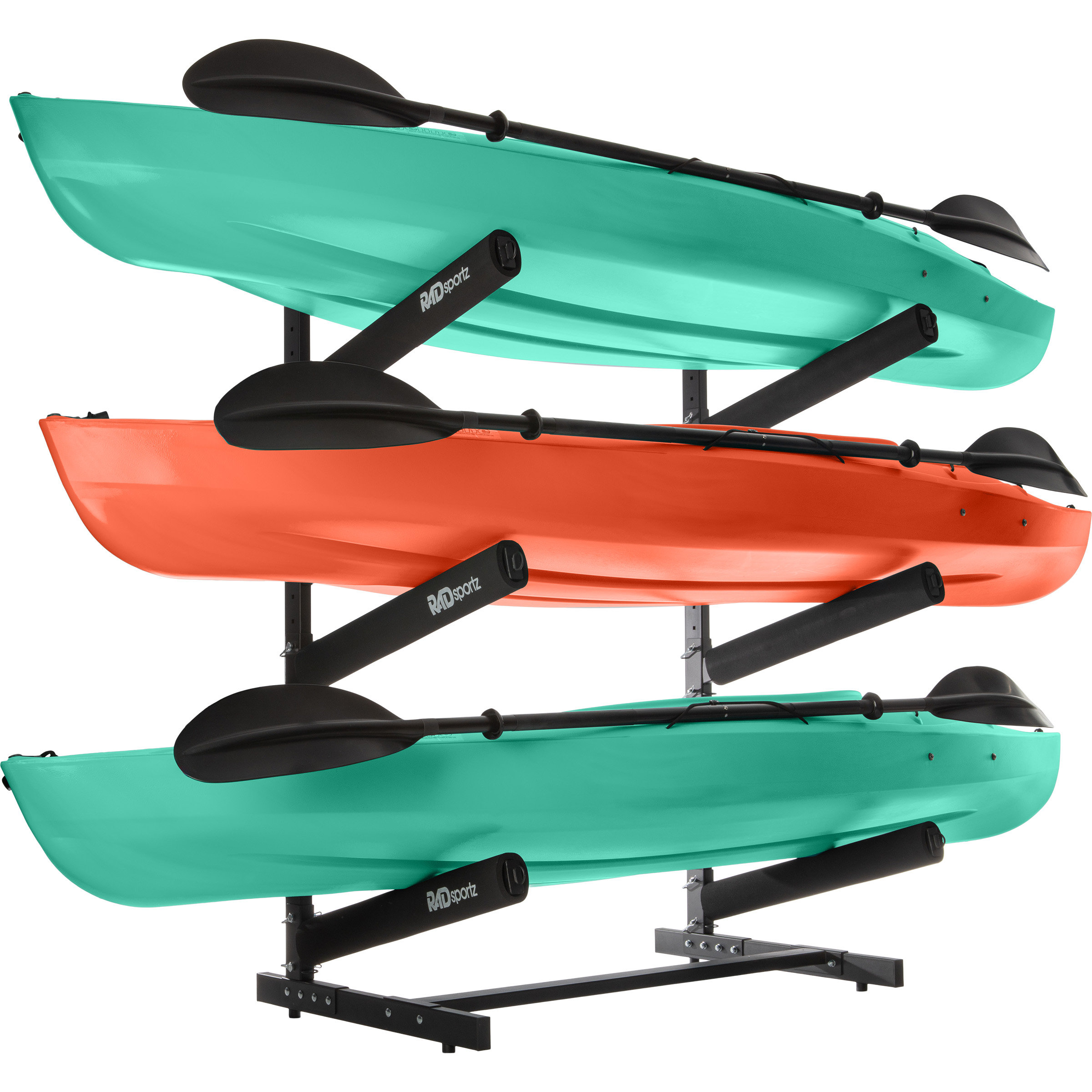 Arlmont & Co. Sulton Rad Sportz 3-Level Freestanding Kayak Rack ...