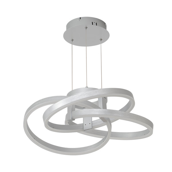 Mercer41 Beacan Dimmable LED Geometric Chandelier | Wayfair