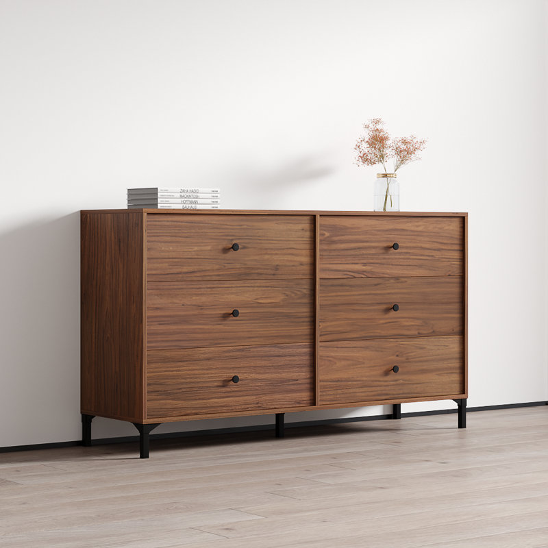 The Twillery Co.® Crowle 6 - Drawer Dresser | Wayfair