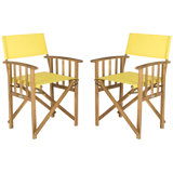 Yellow Patio Dining Chairs You'll Love | Wayfair