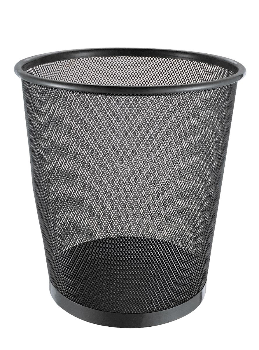 Blue Canyon 16L Mesh Waste Bin, finished in Black. | Wayfair.co.uk