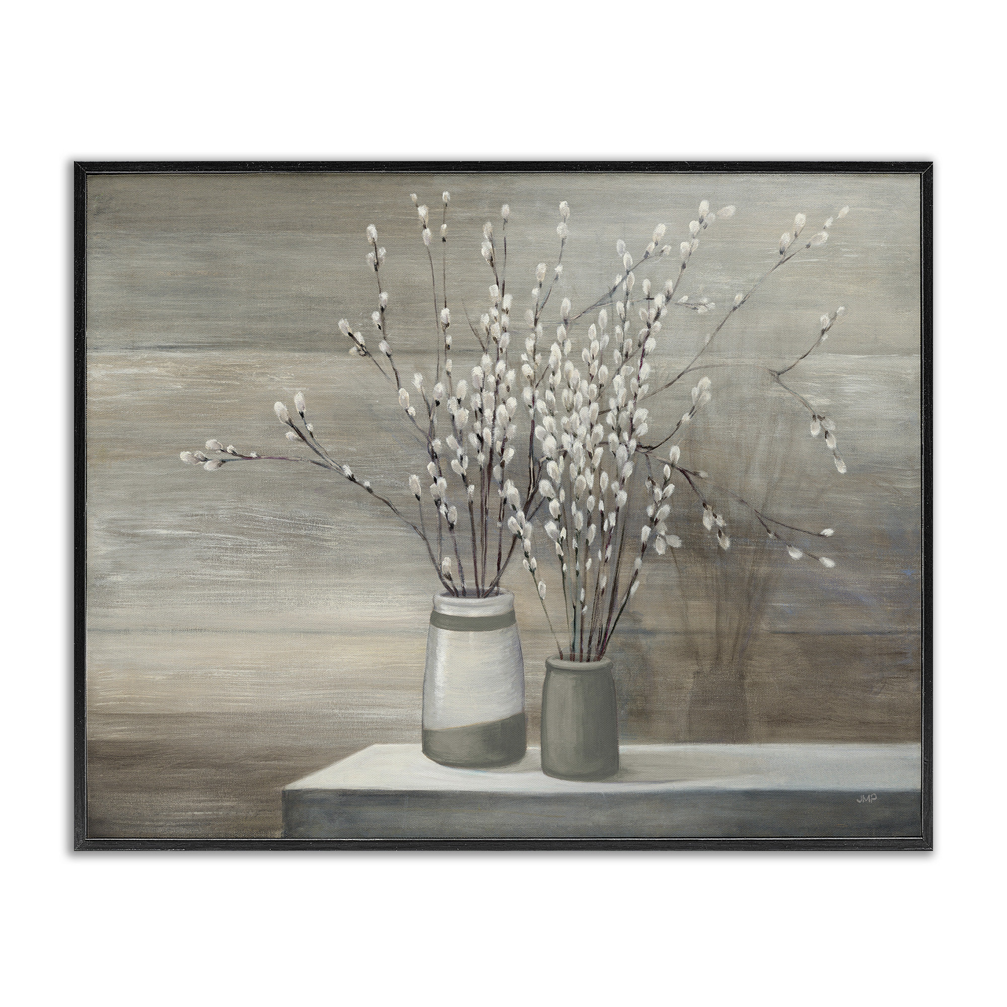 Lark Manor™ Pussy Willow Still Life - Painting on Wood & Reviews | Wayfair
