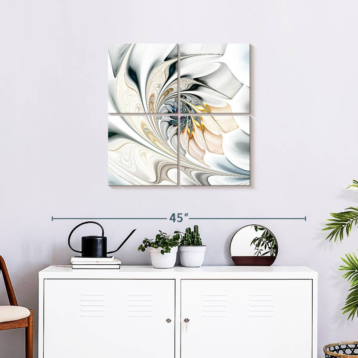 Wade Logan® Warping Floral Pattern | Wayfair