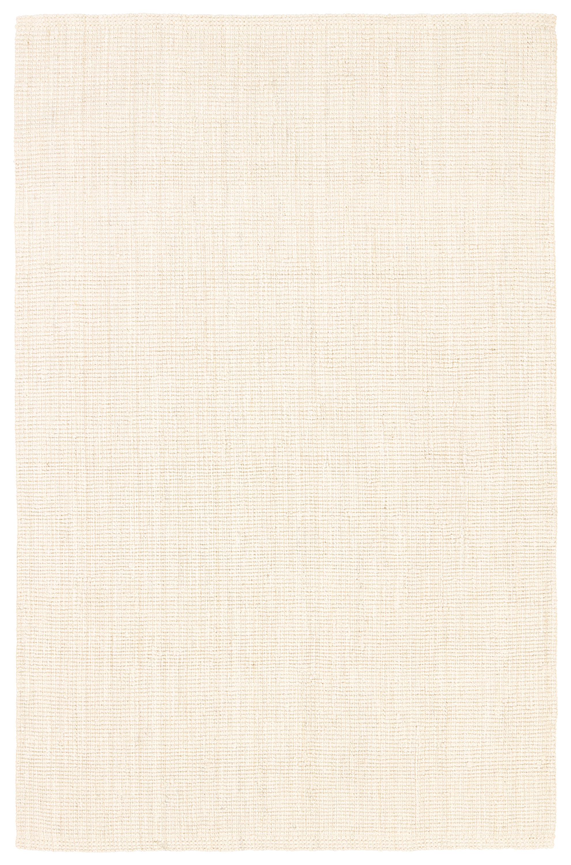 Ebern Designs Camilo Handmade Solid Ivory Area Rug | Wayfair