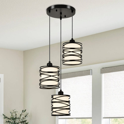 3 Light Pendant Lighting You'll Love | Wayfair
