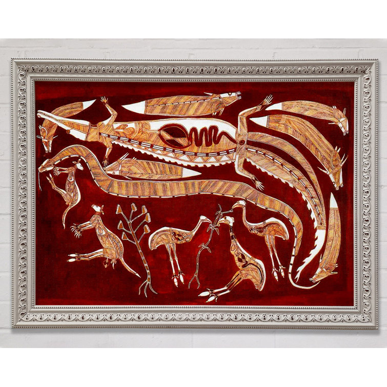 Bright Star Aboriginal Nadjamerrek Lofty - Single Picture Frame Art ...