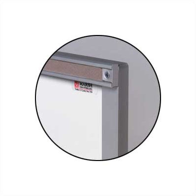 Marsh Pro-Rite Wall Porcelain Magnetic Whiteboard & Reviews | Wayfair