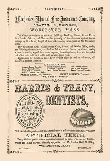 Buyenlarge 'Mechanics Mutual Fire Insurance Co.' Vintage Advertisement ...