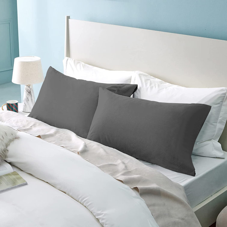 17 Stories Kandis 100 Polyester Brushed Plain Envelope Style Pillow ...