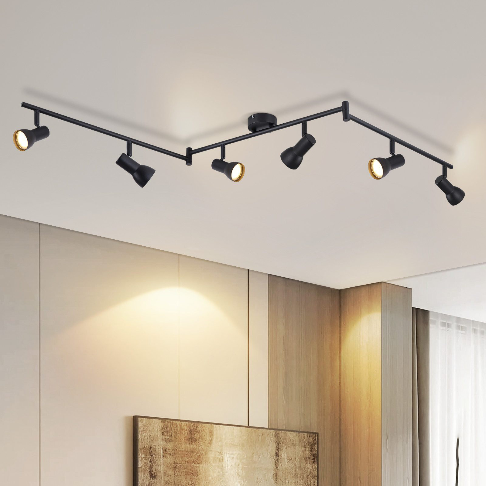 17 Stories Ceiling spotlight 2-flame ceiling lamp hallway - ceiling ...