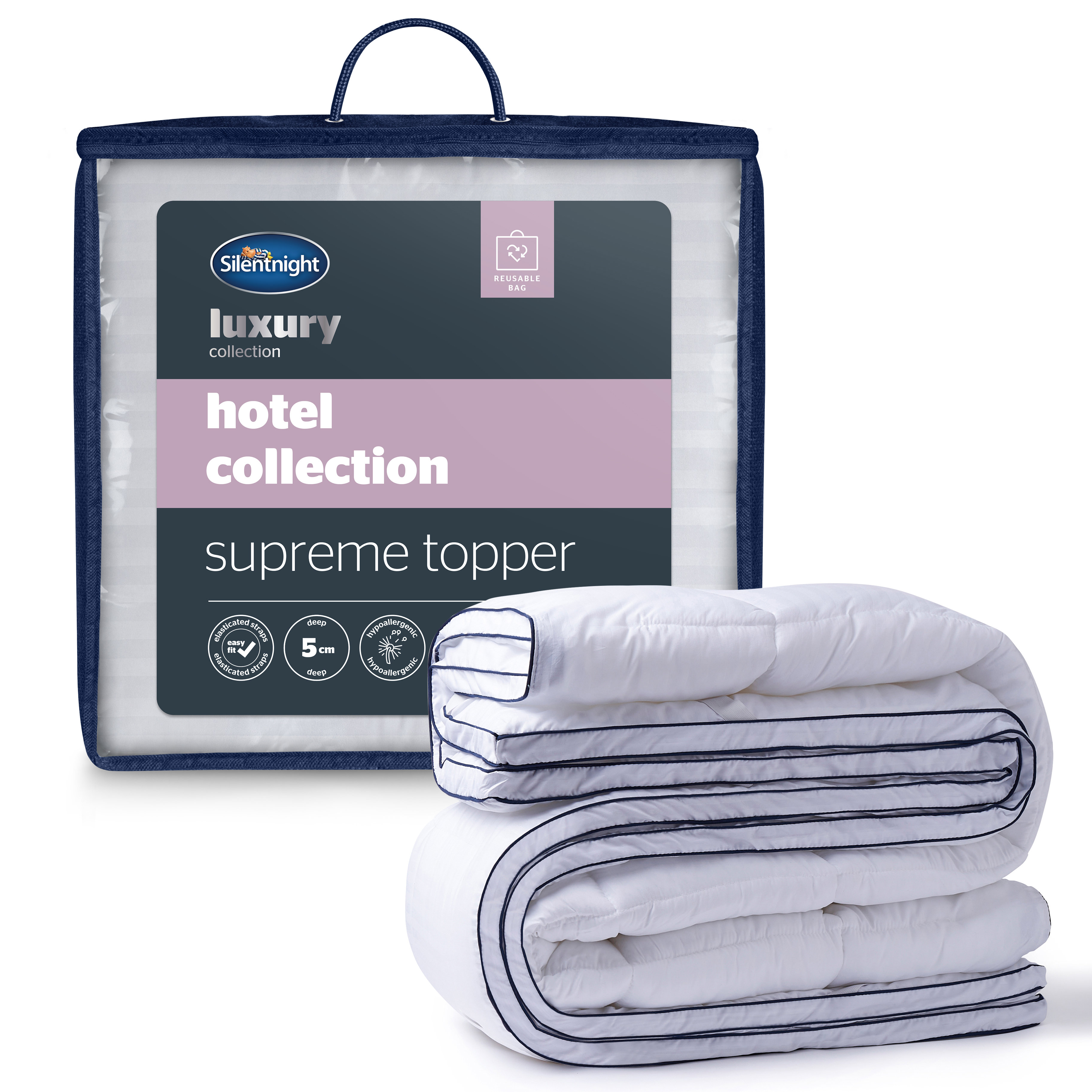 Silentnight Luxury Hotel Collection Supreme Mattress Topper & Reviews ...