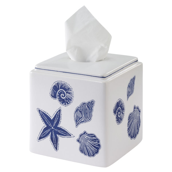 Highland Dunes Upney Ceramic / Porcelain Tissue Box Cover - Wayfair Canada