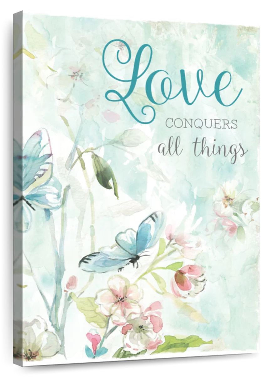 Lark Manor™ Hardie Love Conquers All Things | Wayfair