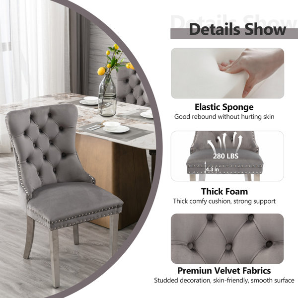 House of Hampton® 5-Piece Round Glass Dining Table Set | Wayfair