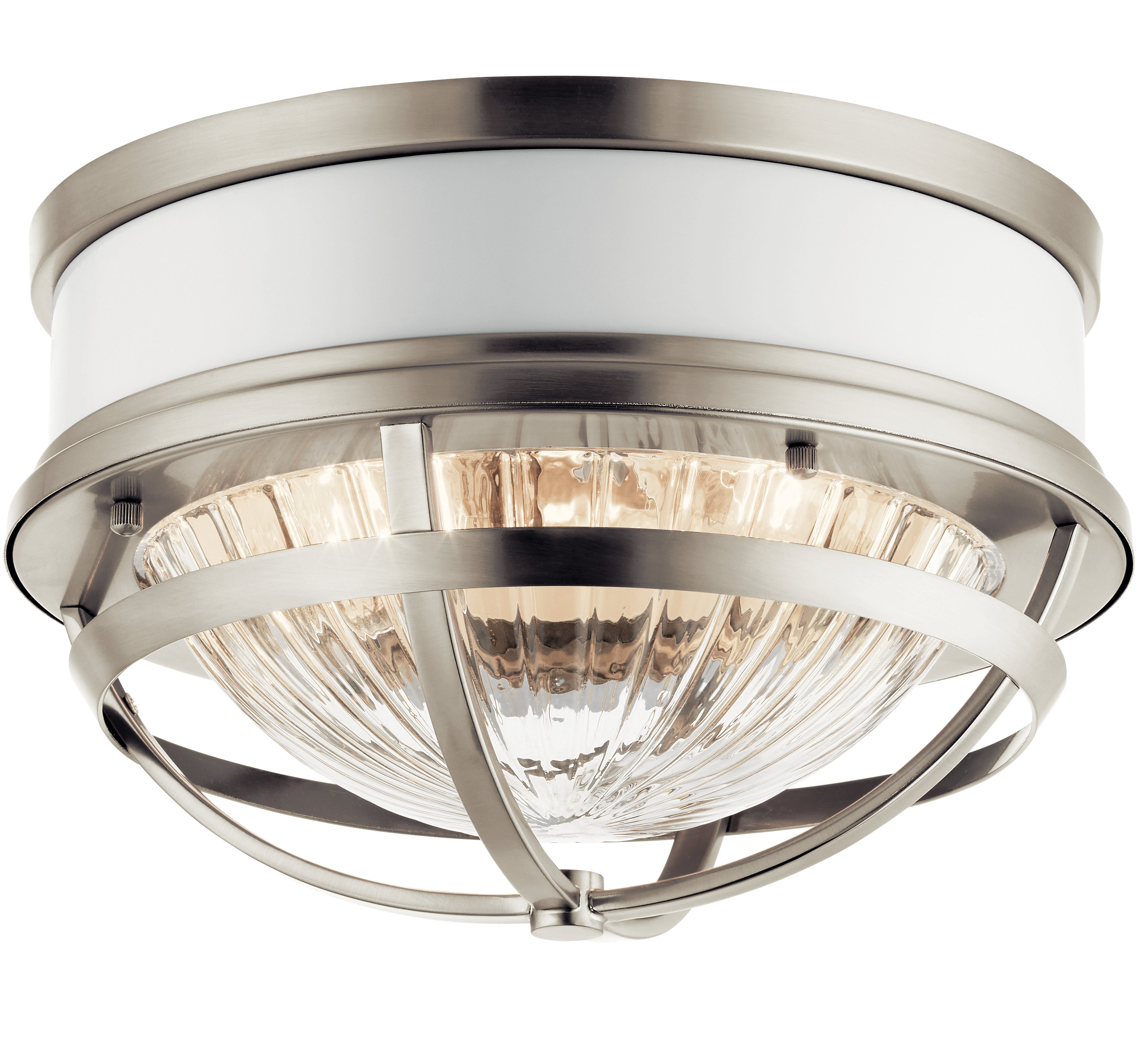 Breakwater Bay Titus 2 - Light 12" Unique/Statement Bowl Flush Mount ...