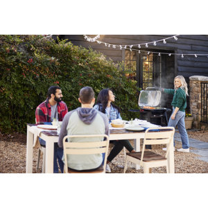 Weber 26'' W x 19'' D Portable Single Burner Countertop Electric Grill ...