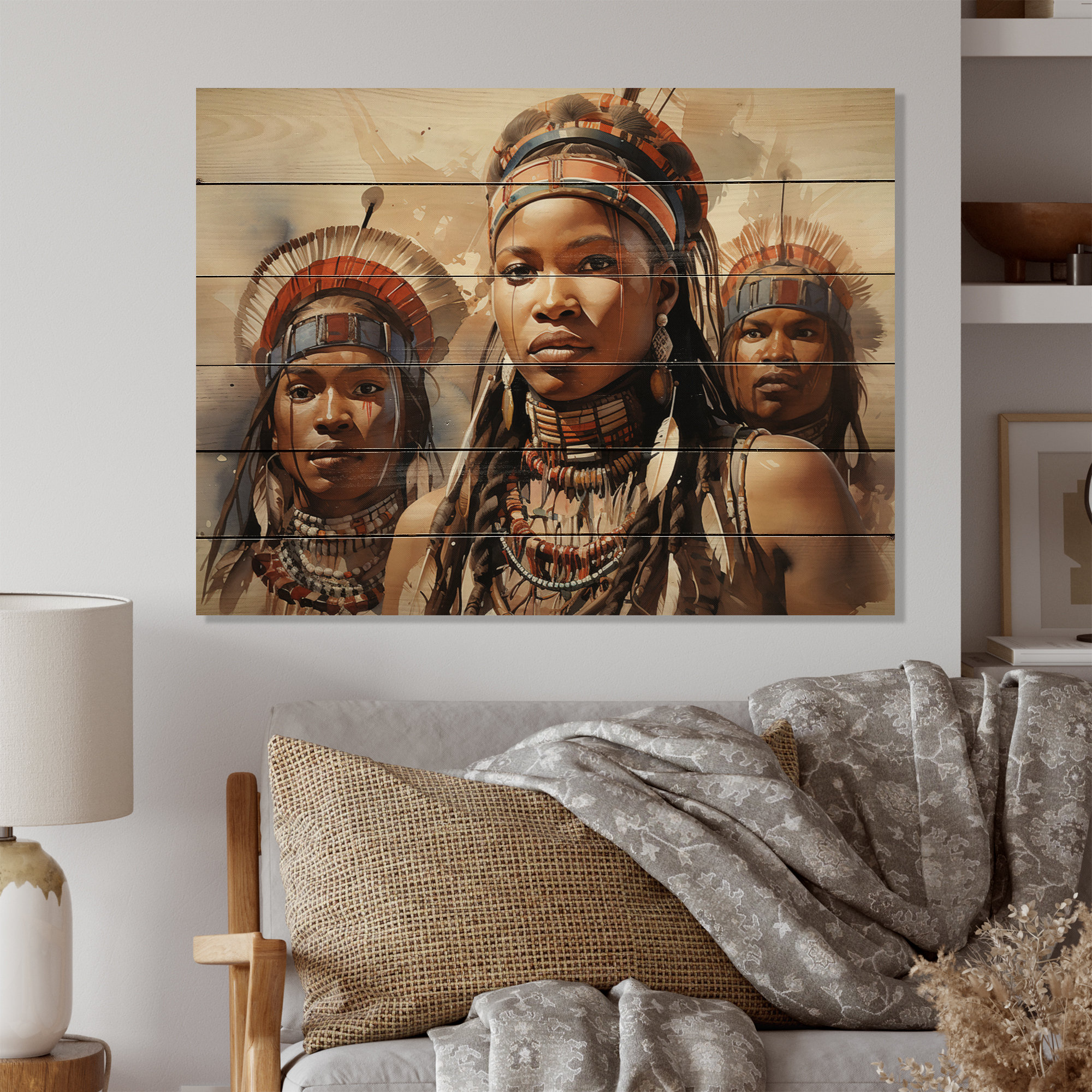 Red Barrel Studio Lenae African Zulu Dancers II On Wood Print - Wayfair ...