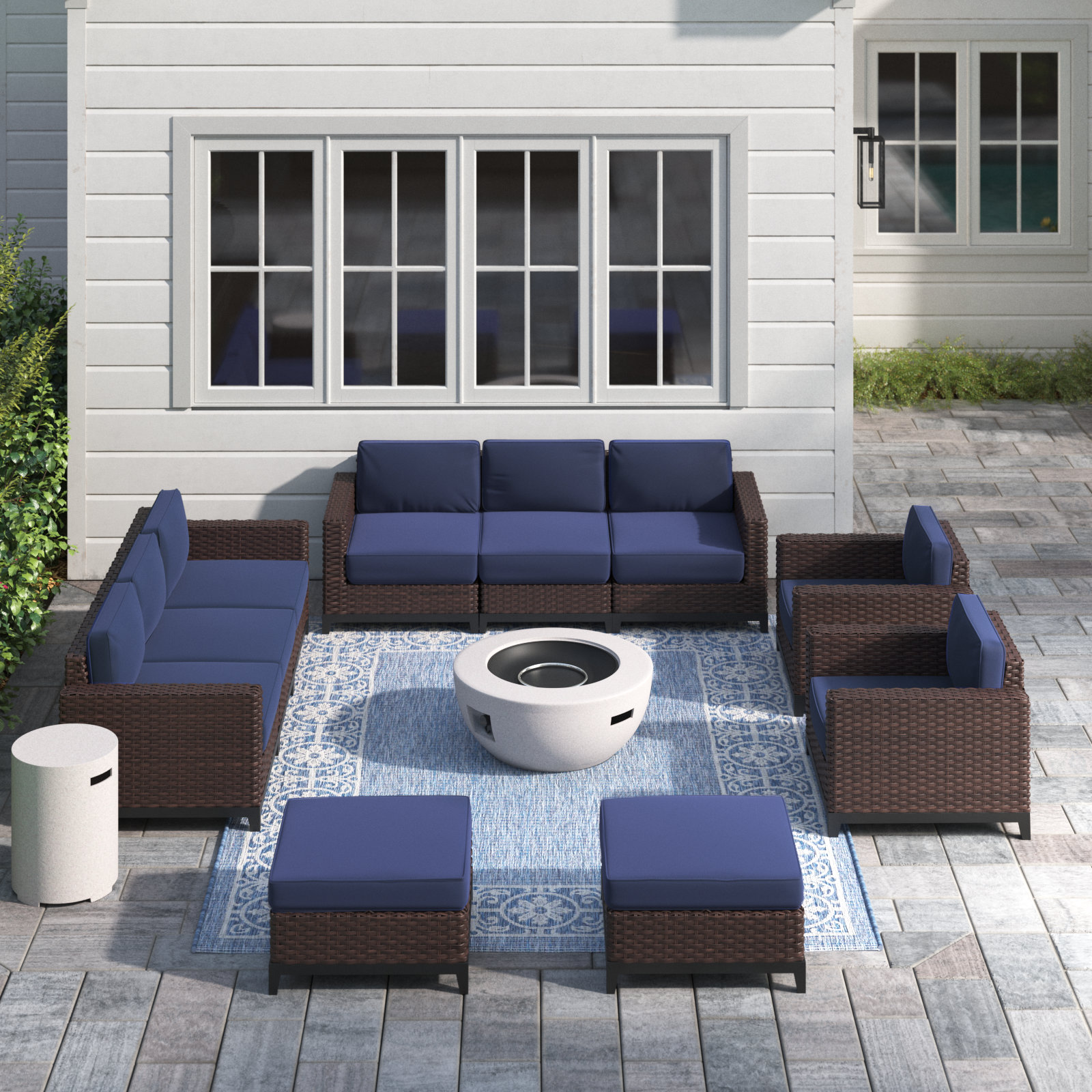 Wade Logan® Breiden 12 Piece Complete Patio Set - Wayfair Canada