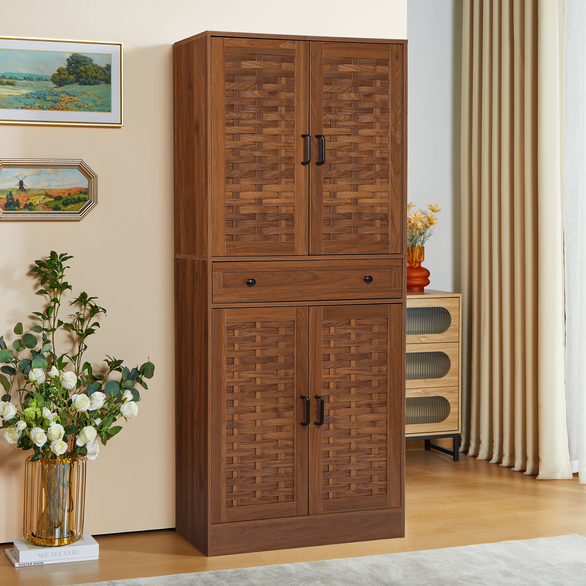 Bay Isle Home™ Amat 72'' Kitchen Pantry & Reviews - Wayfair Canada