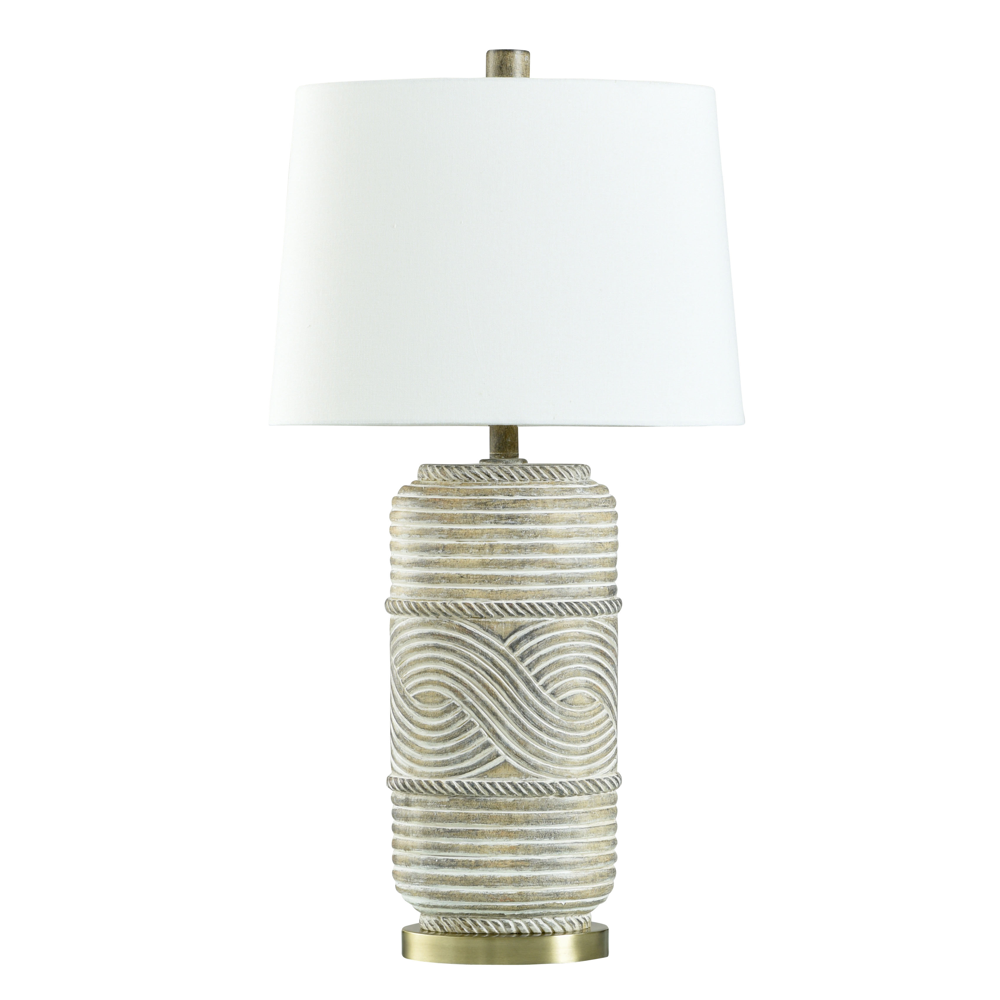 Breakwater Bay Airius - Transitional Table Lamp - Chckerell - Shade ...