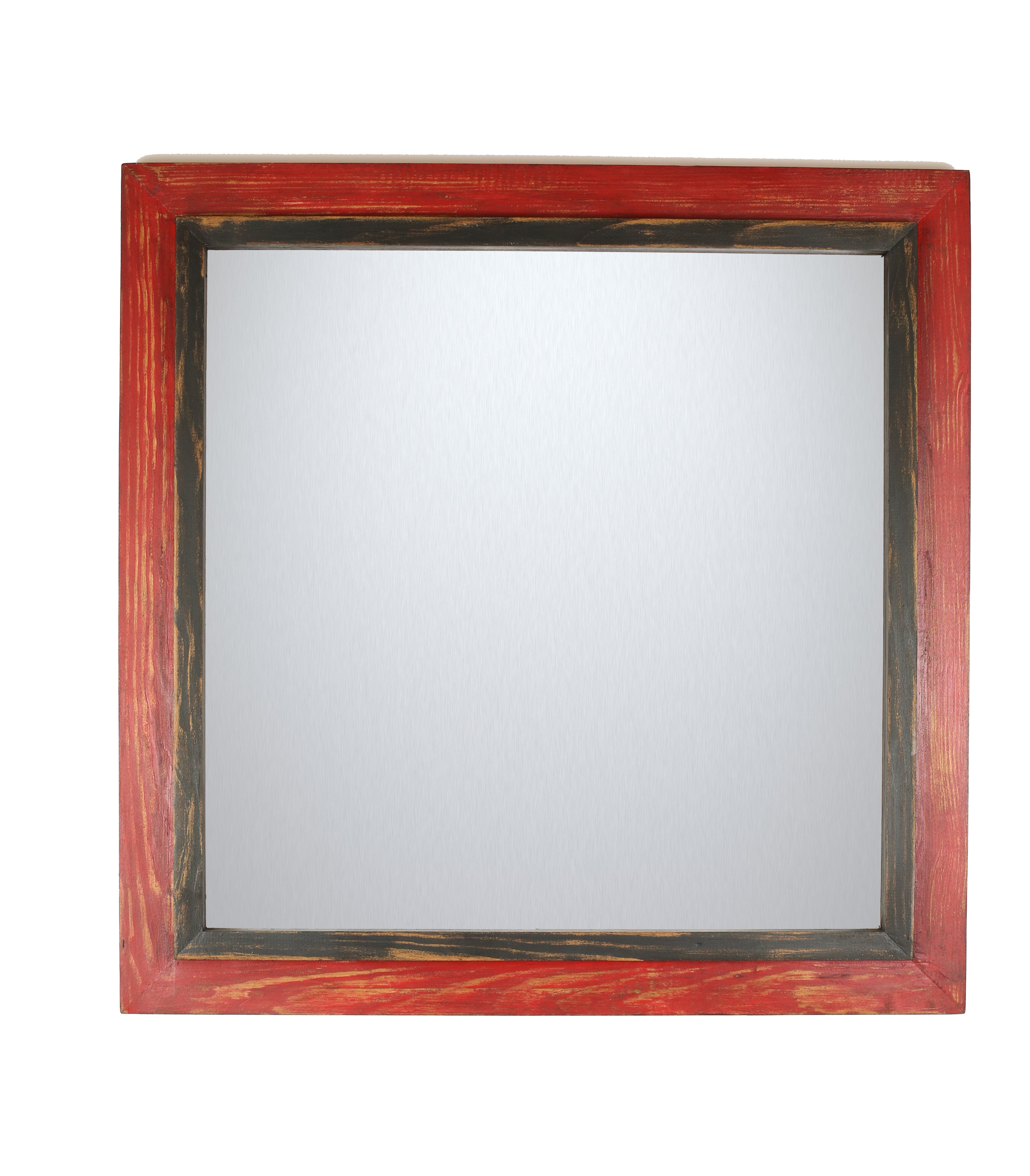 Winston Porter Harvir Rustic Wall Mirror | Wayfair