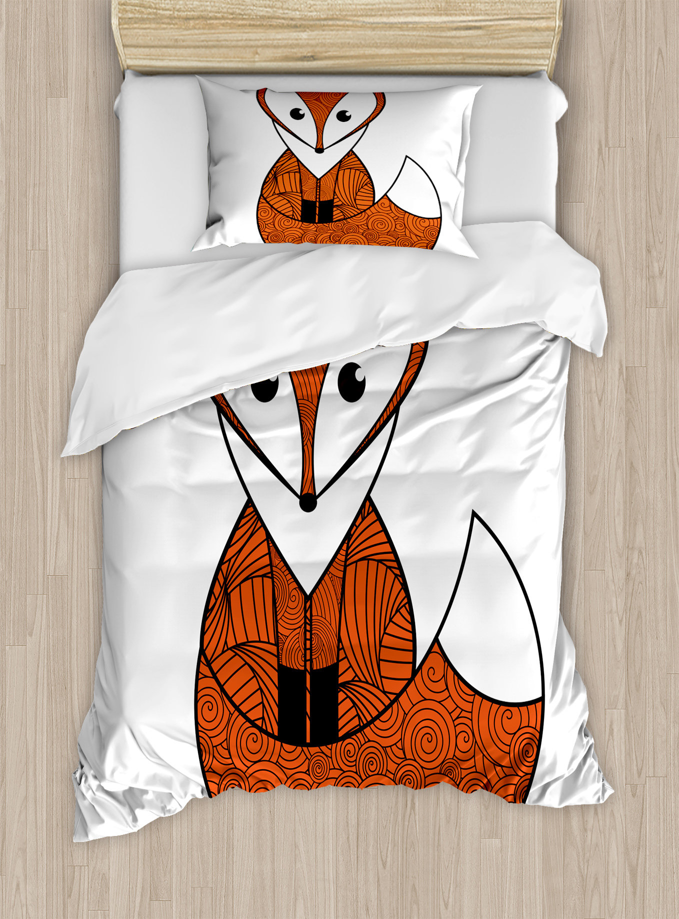 Ambesonne Fox Duvet Cover Set | Wayfair